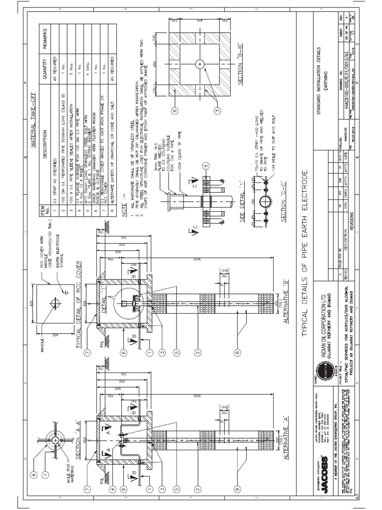 Drawing Earth Pit | PDF
