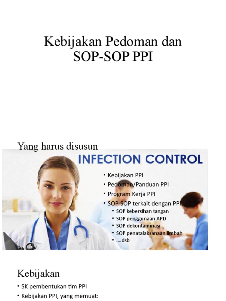 Kebijakan Pedoman Dan Sop PPI | PDF