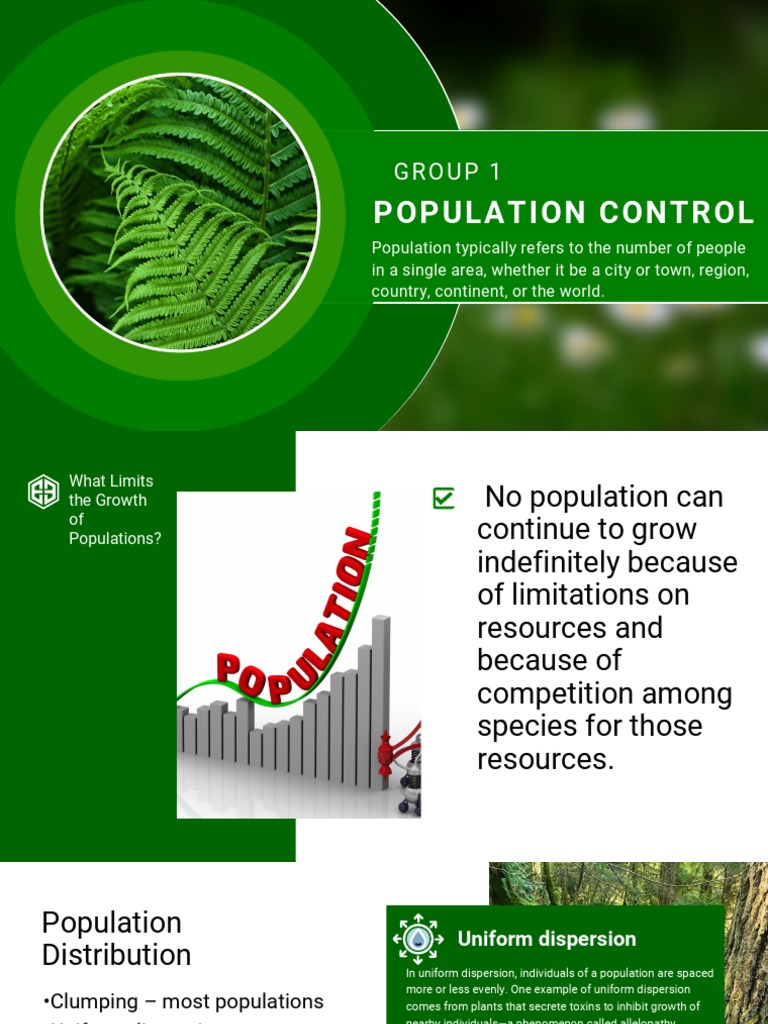Green Modern Ecology Ecosystem Presentation Template | PDF | Biological ...