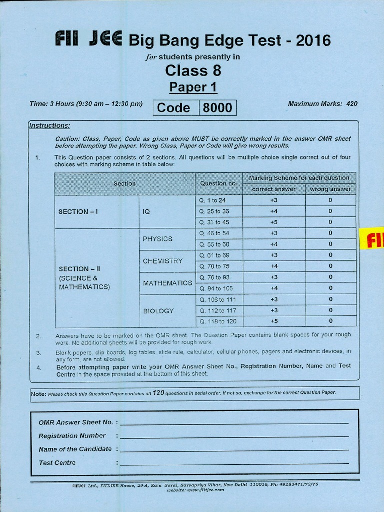 Class 8 Competitive Exam Prep | PDF | Buoyancy | Newton's Laws Of Motion