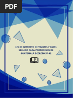 Ley Del Impuesto de Timbres Fiscales y de Papel Sellado Especial para Protocolos | PDF ...