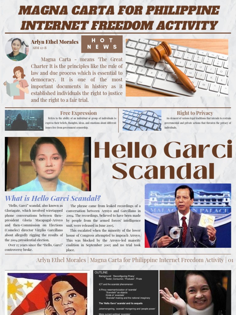 Magna Carta - Hello Garci Scandal | PDF | Government | Justice