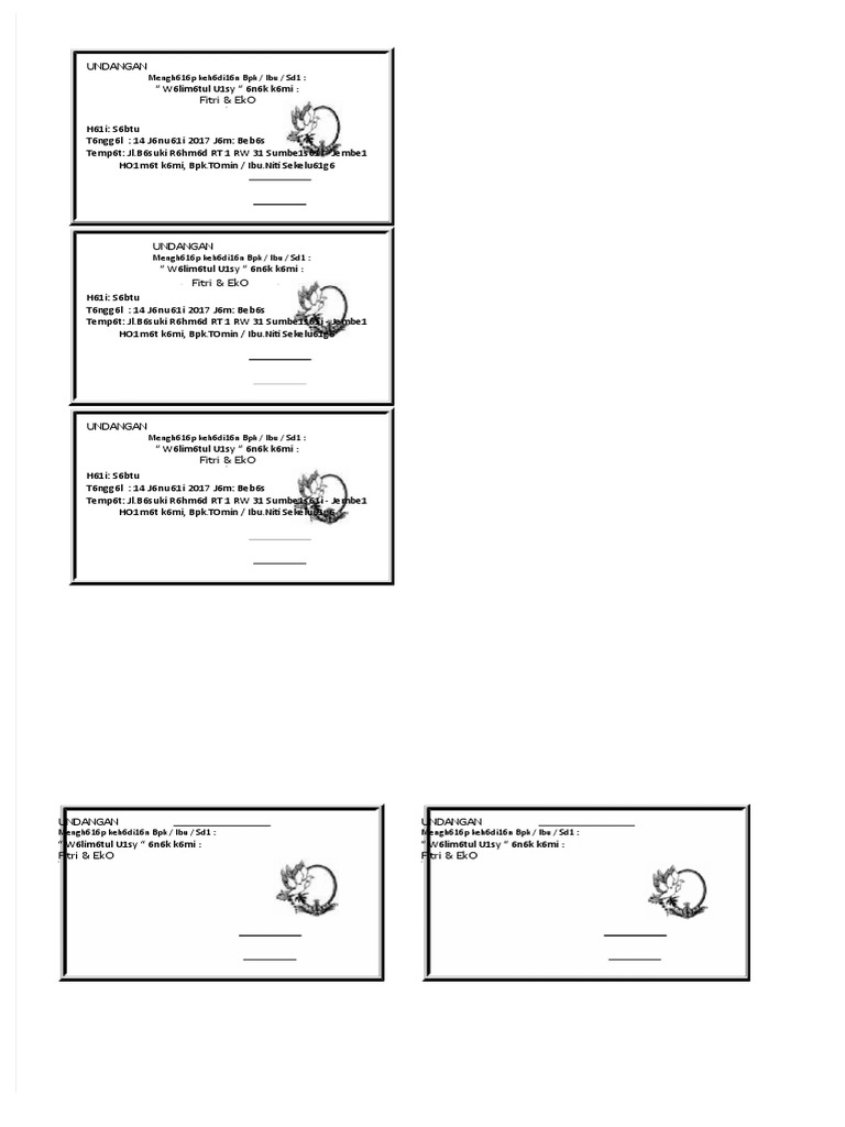 undangan-sabun | PDF