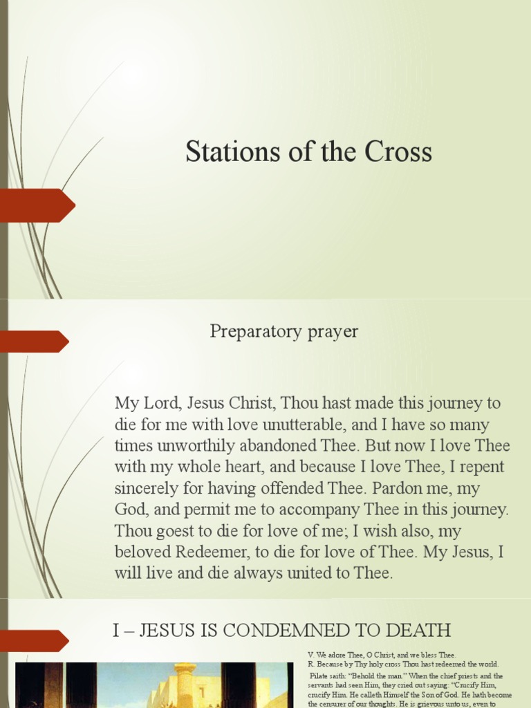 Stations of The Cross | PDF | Jesus | Lord's Prayer