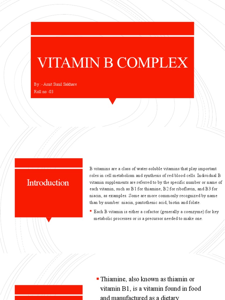 Vitamin B1,2 | PDF | Vitamin | Nutrients