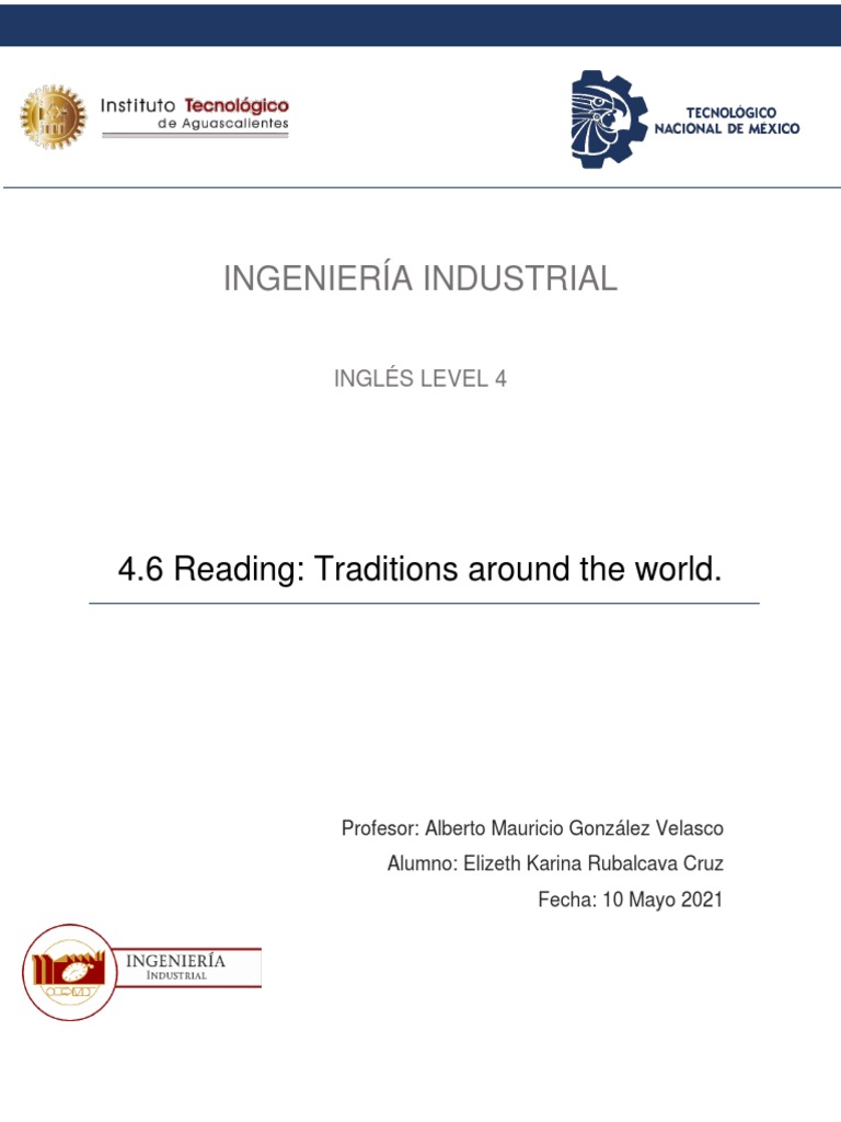 4.6 Reading Traditions Around The World | PDF