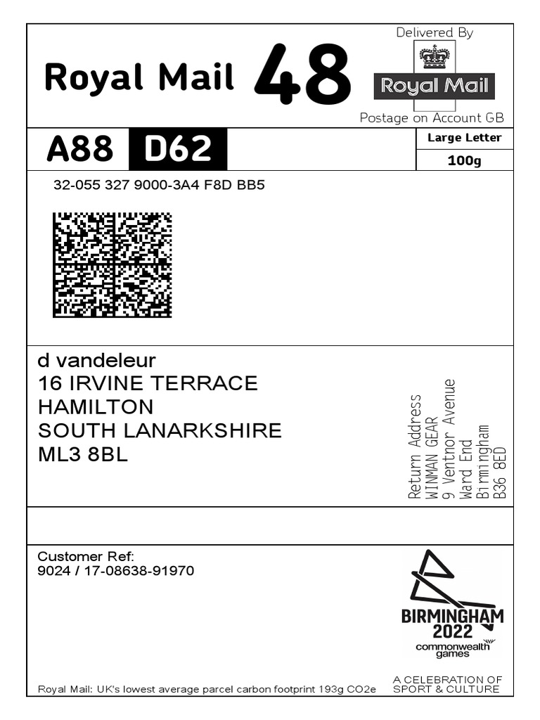 19-05-22 Royal Mail | PDF | Freight Transport | Economies