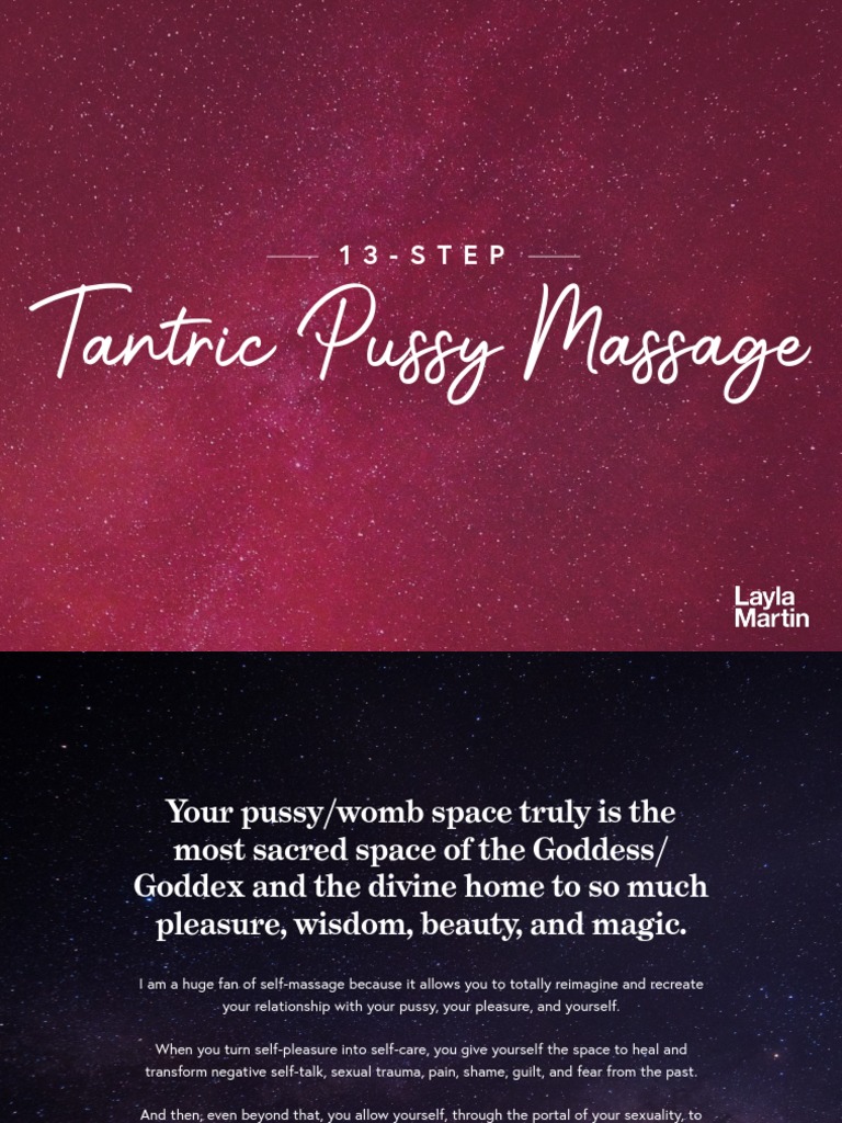 Layla Martin - Yoni Massage | PDF