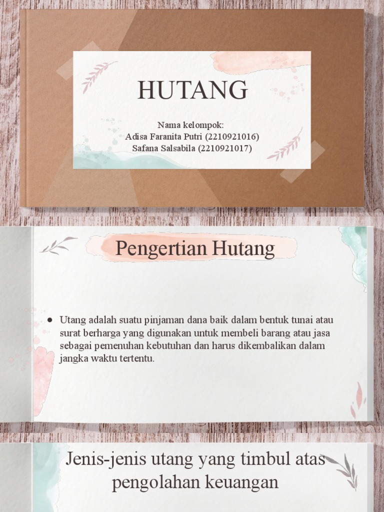 Hutang | PDF