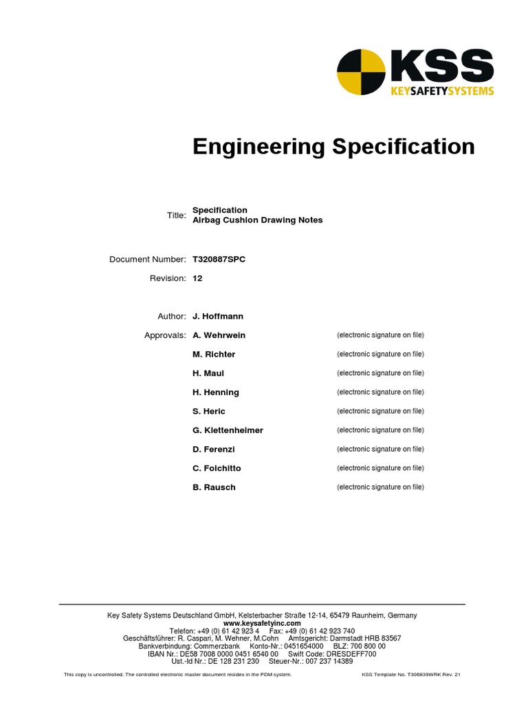 Bang Tra Dung Sai KSS Mới T320887SPC Rev.12 | PDF | Seam (Sewing ...