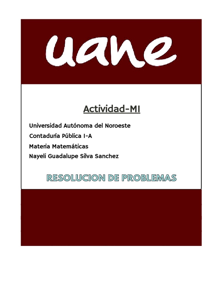 Mate #1 Uane | PDF | Ciencias de la vida | Nutrición