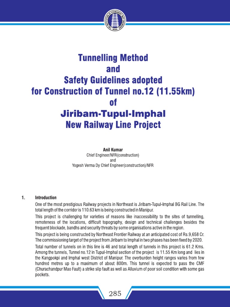 NFR - Tunneling Method | PDF