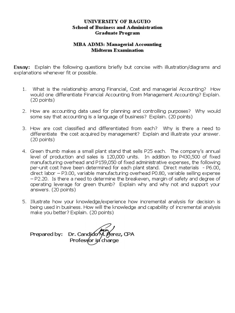 ManAc Midterms 012022 2023 | PDF