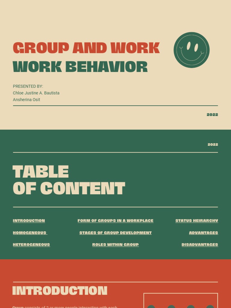 Workplace Group Dynamics 2022 | PDF | Psychology | Cognition