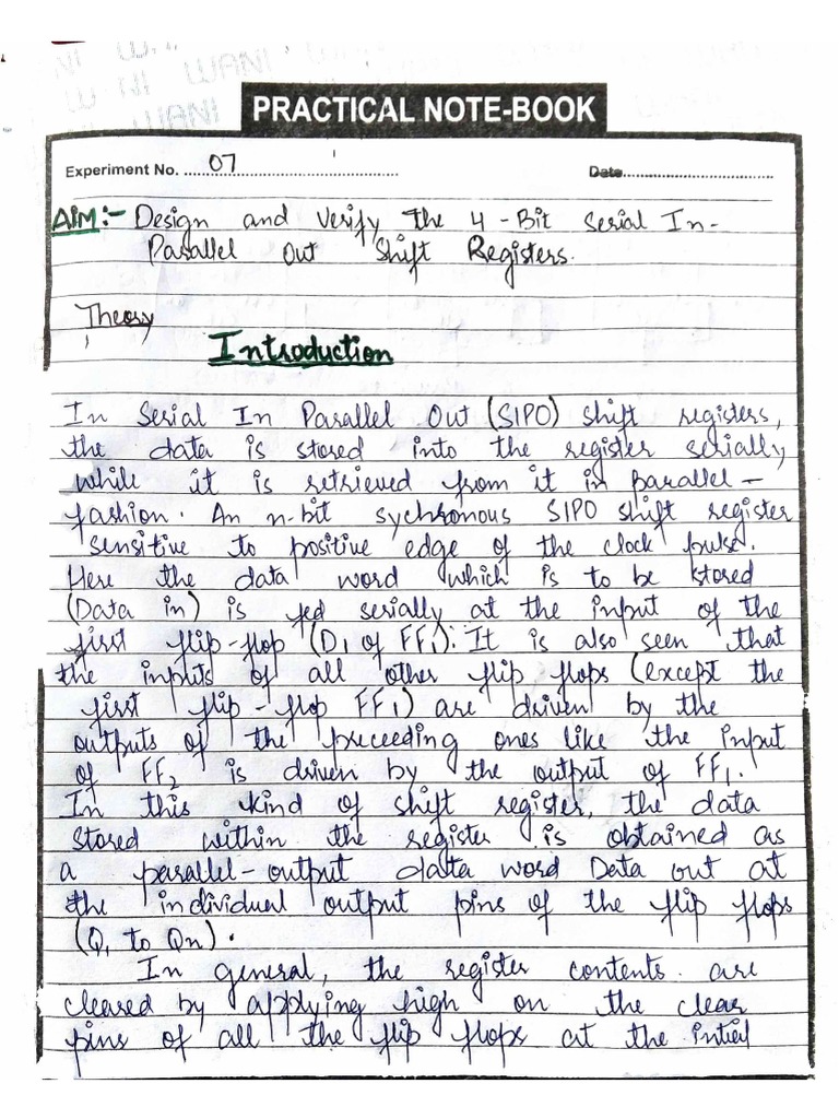 Mir Asim Javaid - Experiment No.7 | PDF