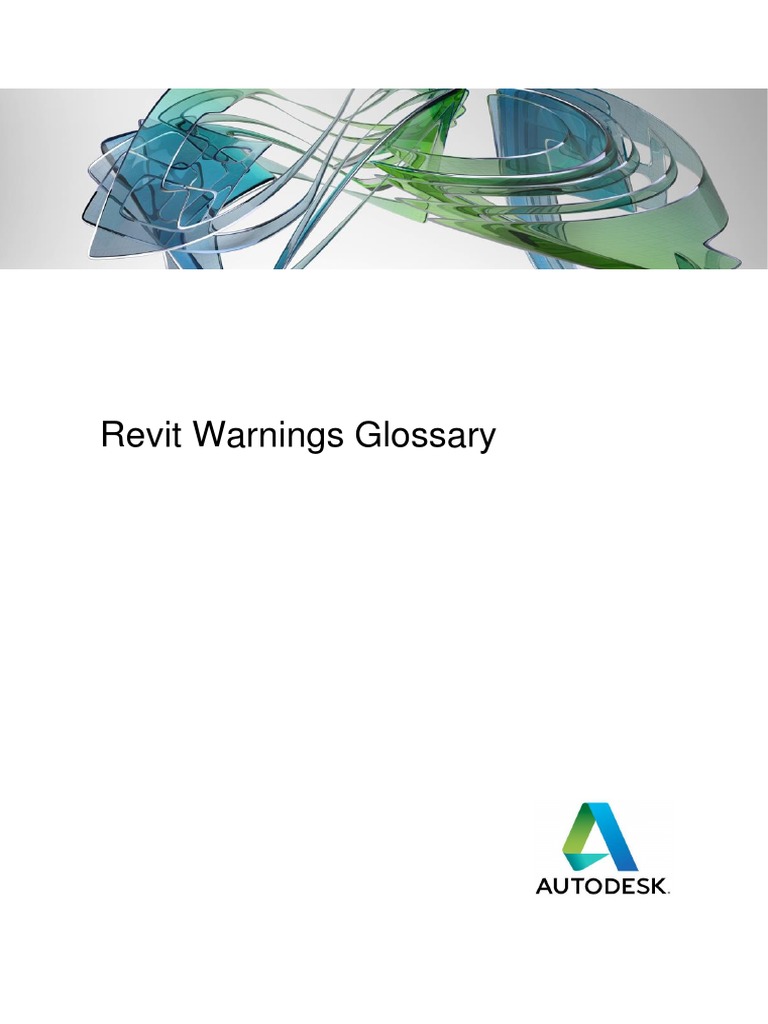 Revit Warnings Glossary | PDF | Stairs | Autodesk Revit