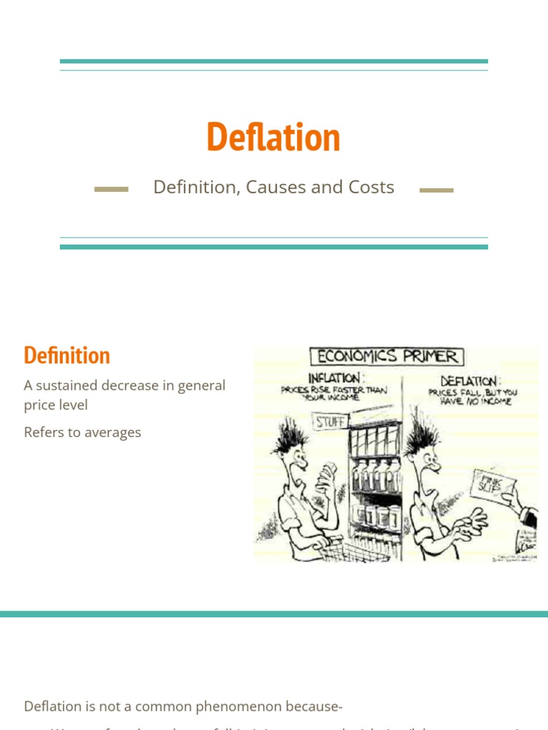 Deflation | PDF | Deflation | Aggregate Demand