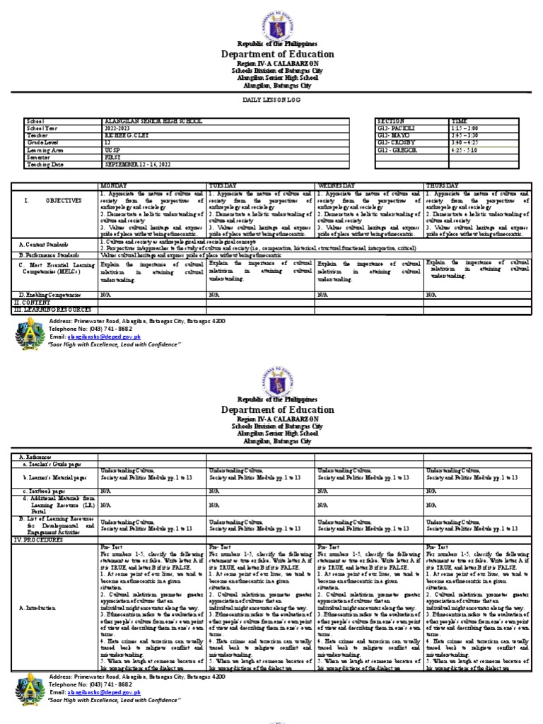 DLL - Ucsp Week 4 | PDF