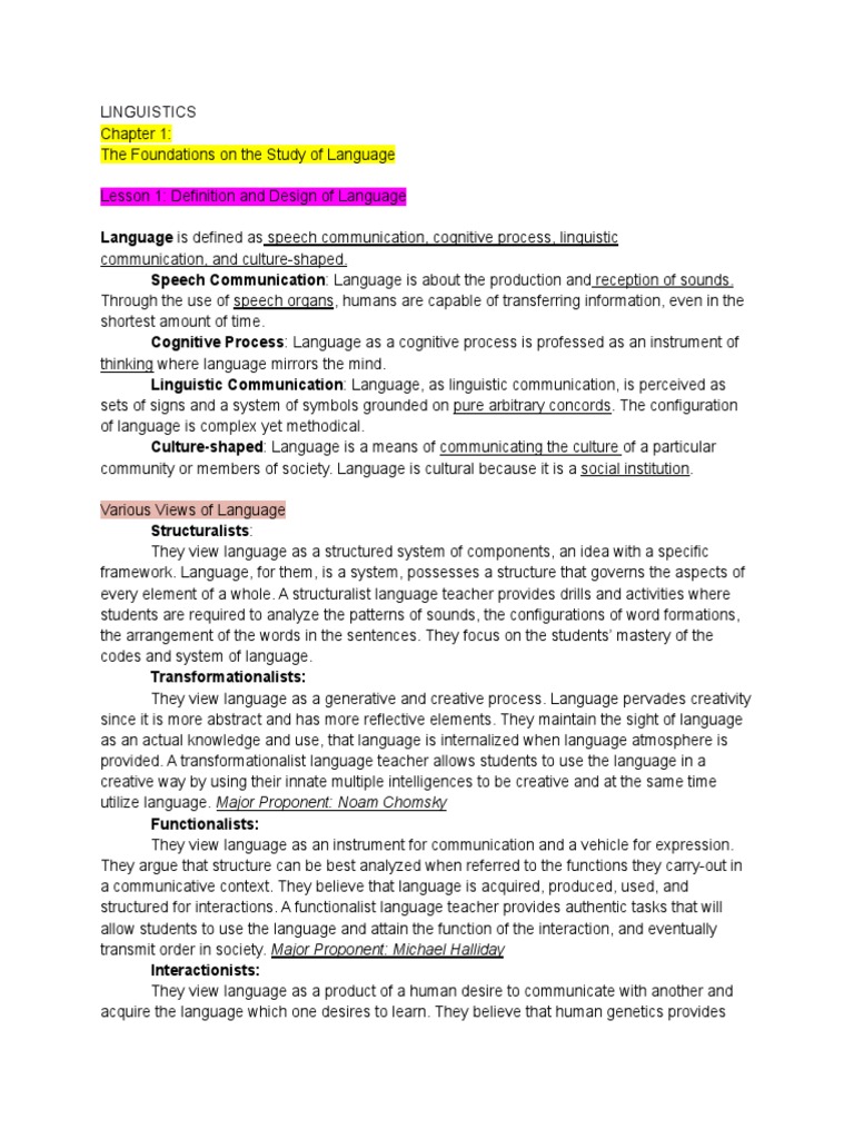 PDF | Linguistics | Language Acquisition