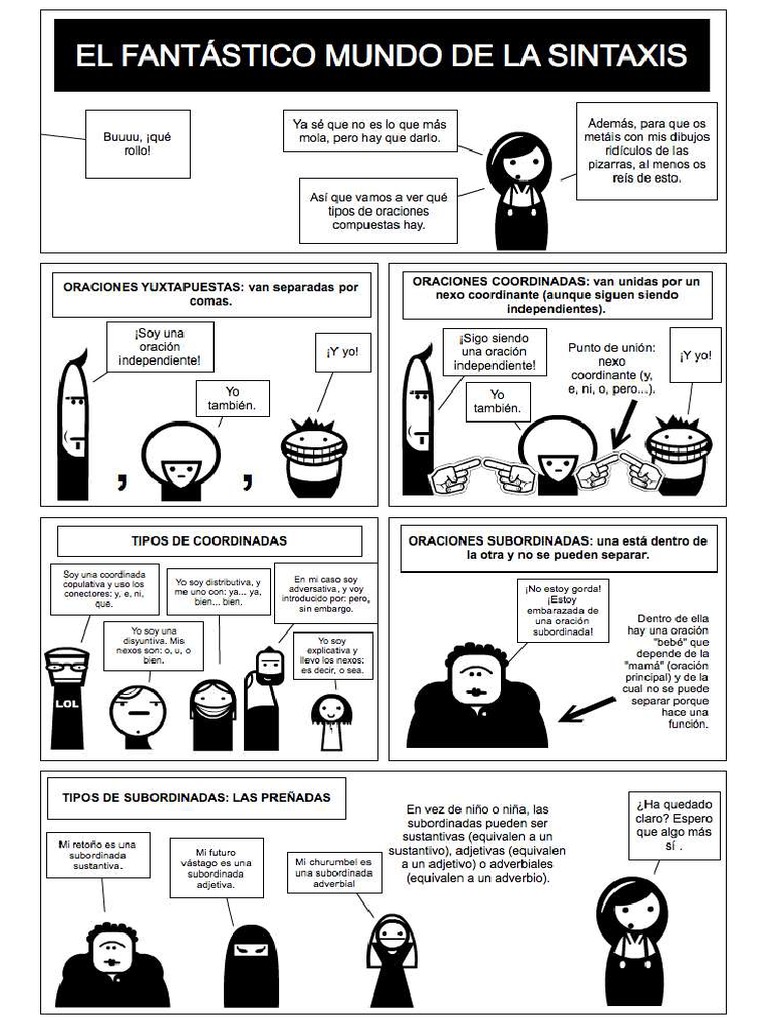Sintaxis en Cómic | PDF