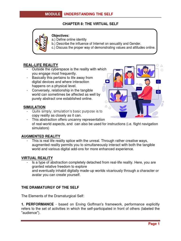 Understanding the Virtual Self | PDF | Gender | Gender Studies