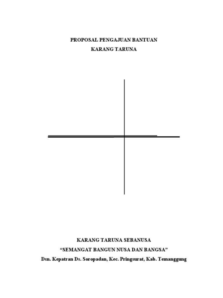PROPOSAL 17an KT SEBANUSA | PDF