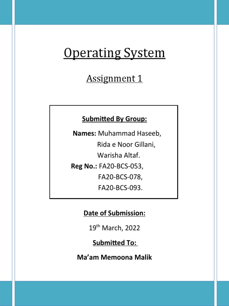 Os Assignment1 Pdf 