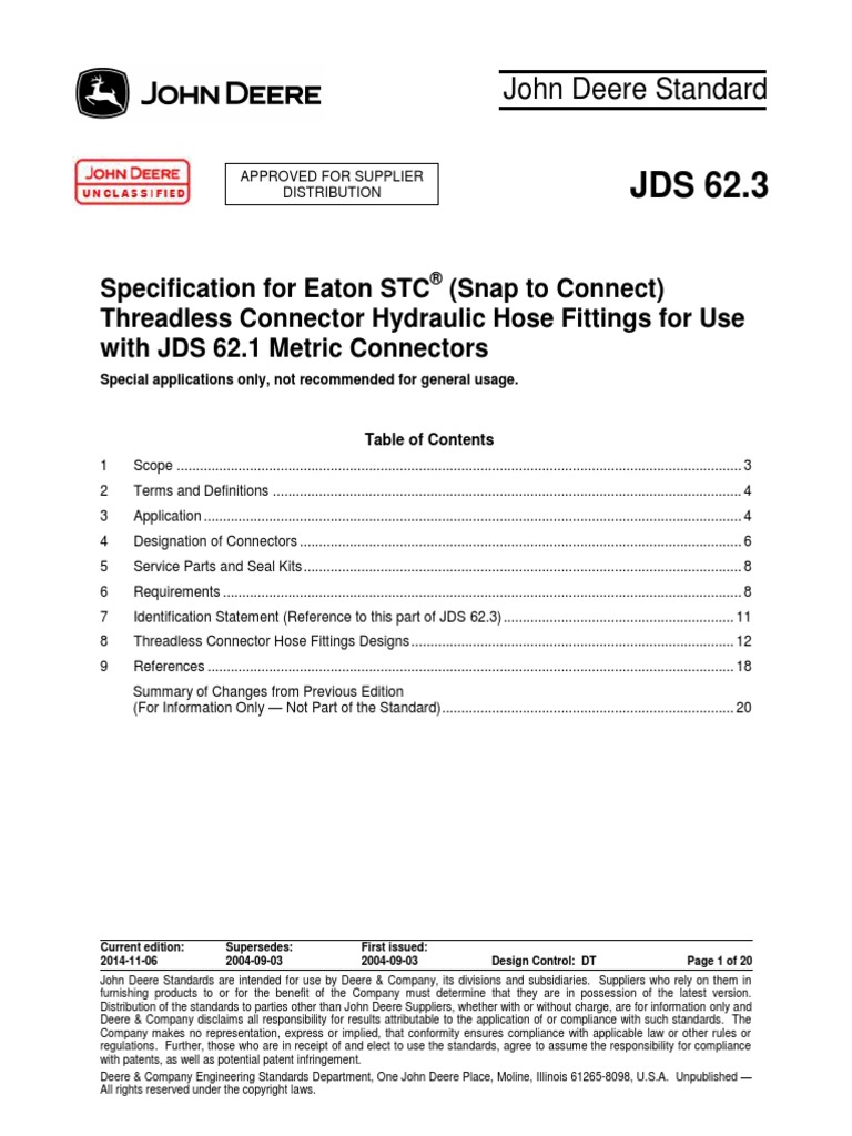 JDS 62. 3 | PDF | Pipe (Fluid Conveyance) | Electrical Connector
