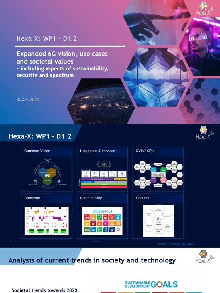 Hexa-X D1.2 Presentation | PDF