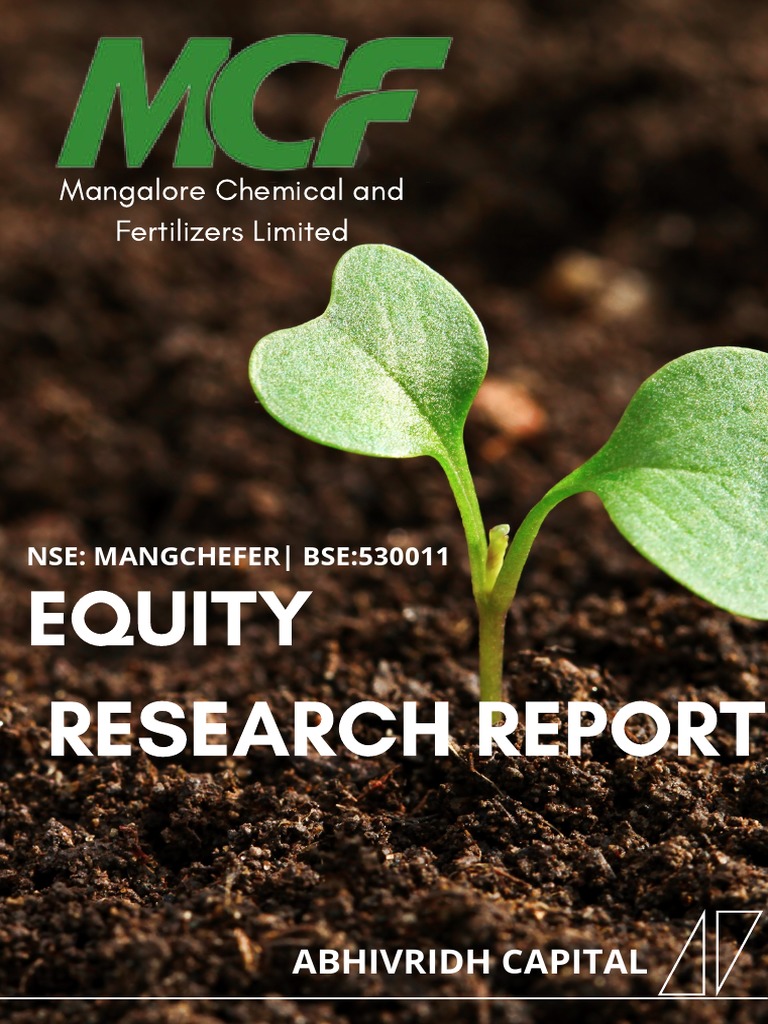 Mangalore Chemical Fertilizers and Limited | PDF | Fertilizer | Investing