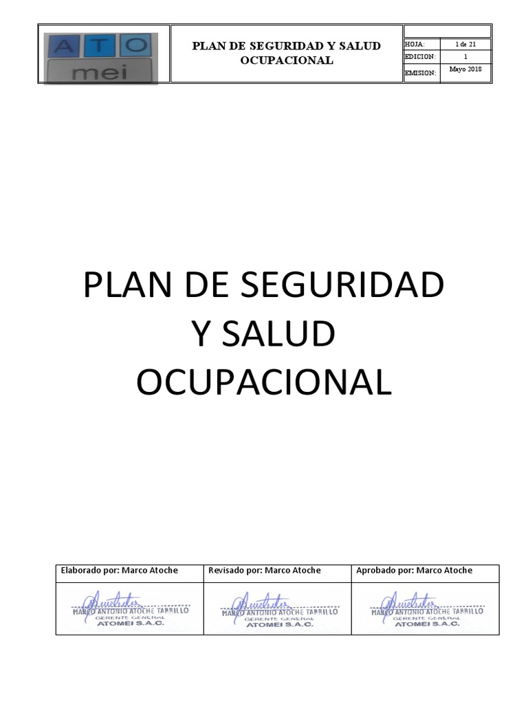 Informe de Accidente Match ATOMEI SAC | PDF | Seguridad y salud ...