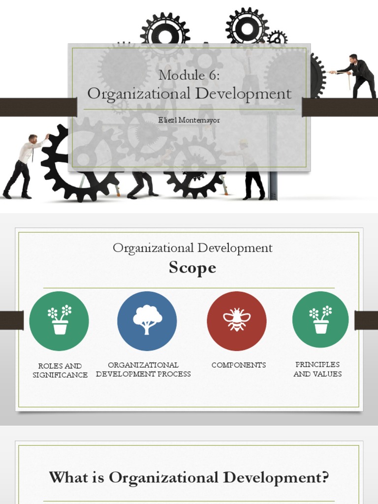Module 6 Organizational Development | PDF | Organization Development ...