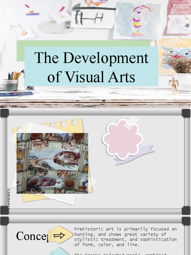 THE DEVELOPMENT OF VISUAL ARTS Report 1 | PDF | Sculpture | Statue