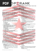 Refresher Course: Preboard Examination Nursing Practice I: Basic Foundation of Nursing and ...