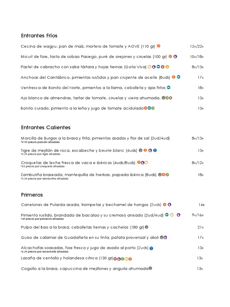 Cobo-Estratos Carta | PDF | Comida y bebida | Preparación de comida y ...