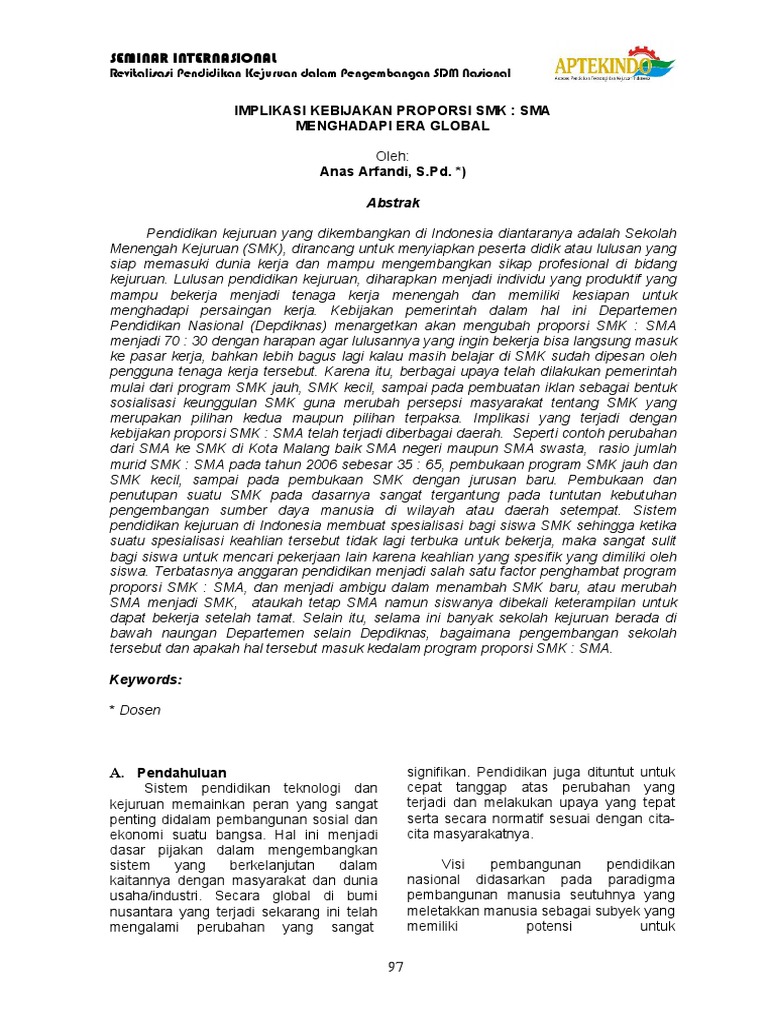 Anas Arfandi - UNM | PDF