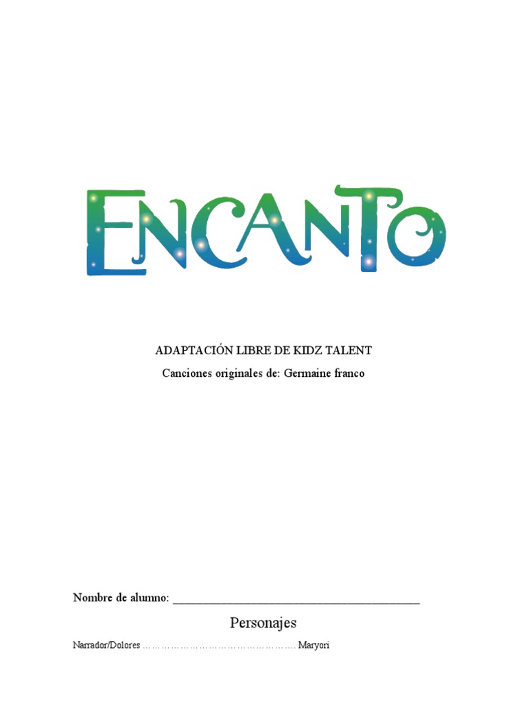 ENCANTO | PDF