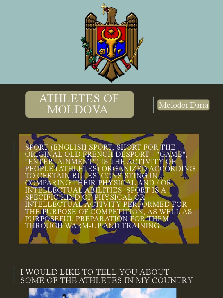 Athletes of Moldova | PDF | Sports | Multi Sport Events