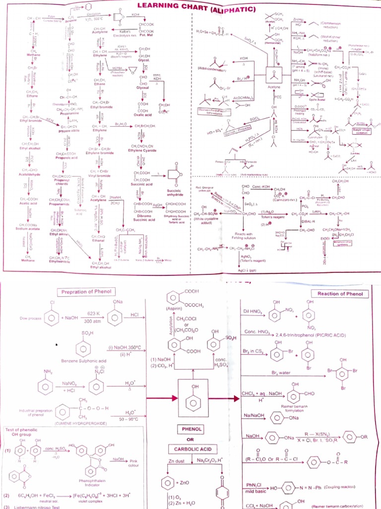 Organic Chemistry Reactions From MS Chauan | PDF | Benzene | Carboxylic ...
