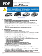 Sop - Pengoperasian Excavator | PDF