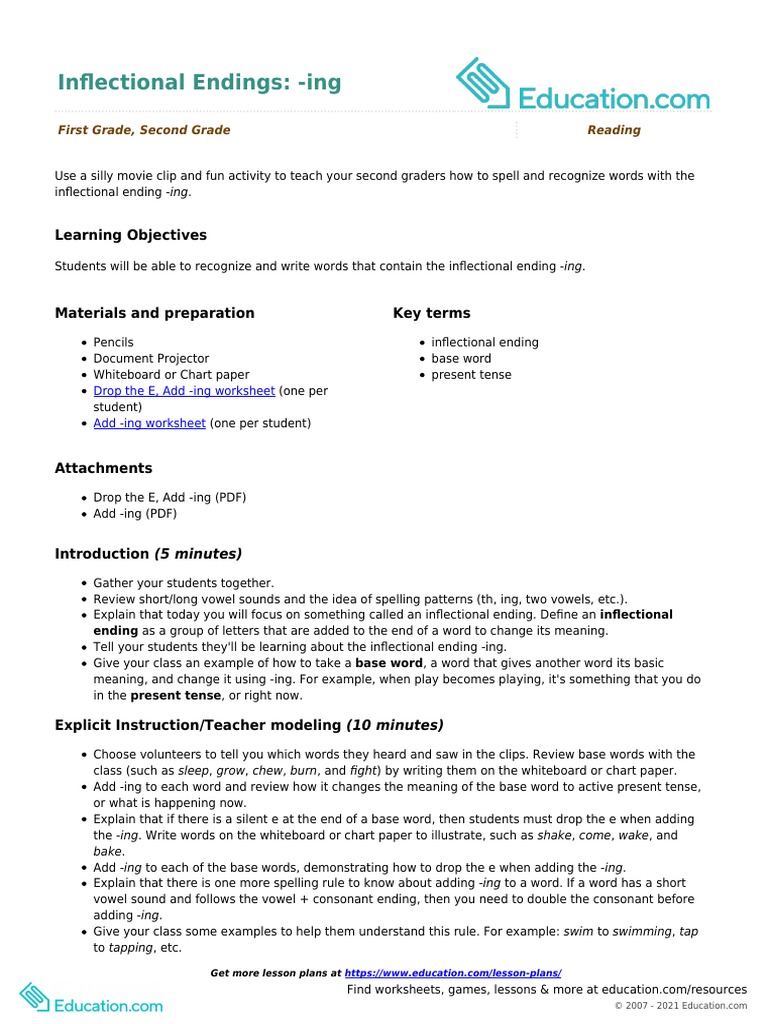 Usr Local SRC Education - Com Files Static Lesson-Plans Inflectional ...