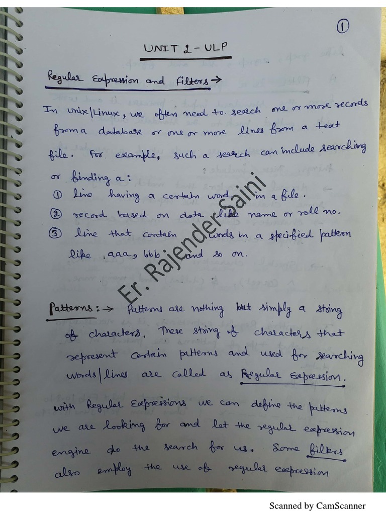 Ulp Unit 2 | PDF