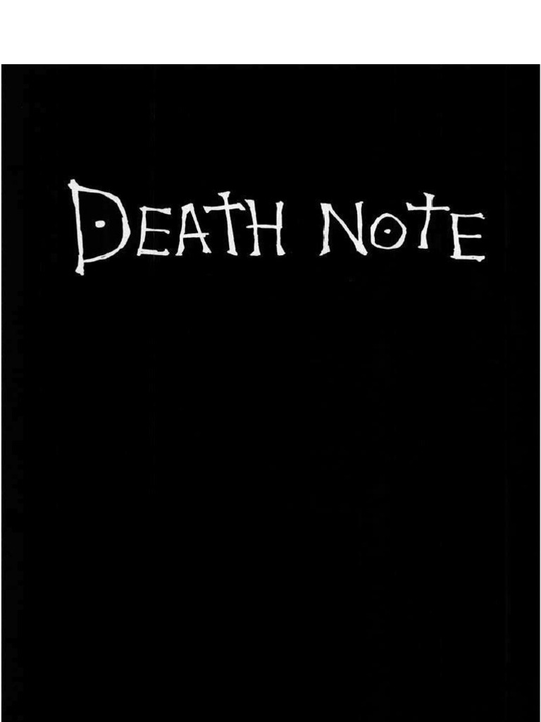 Death Note | PDF
