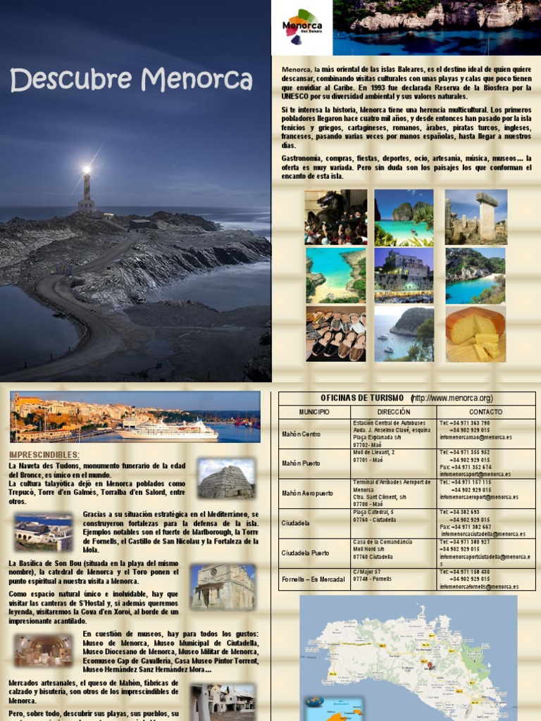Folleto Destino Turístico | PDF | Viajes y turismo