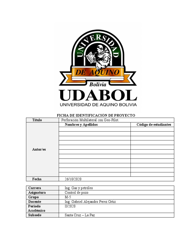 Proyecto GEO-PILOT | PDF | Perforación | Rodamiento (Mecánico)