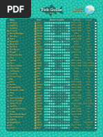 Sea Creatures List, Prices, Shadow Sizes, and Times ACNH - Animal ...