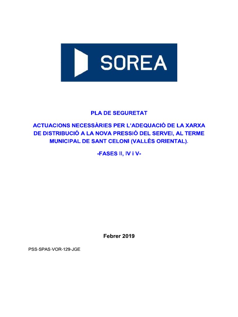 PSS Fase II, IV I IV Sant Celoni Def | PDF