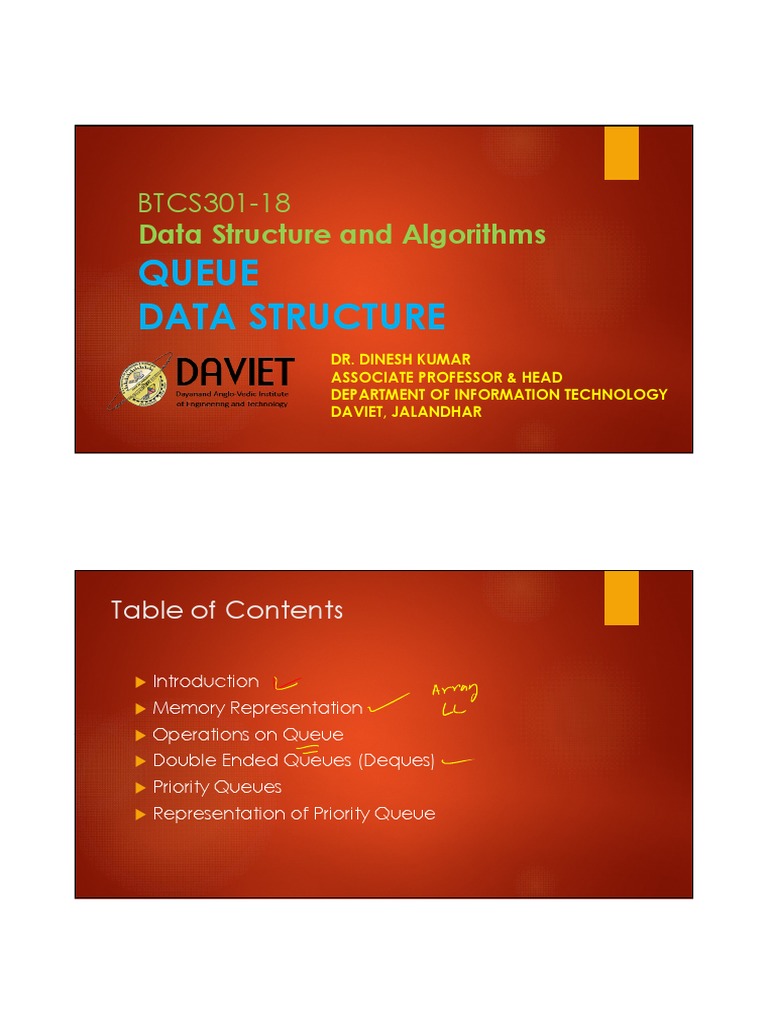 Lecture Queue Pdf Queue Abstract Data Type Array Data Structure 8830