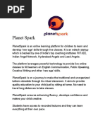 Planet Spark: Empowering Young Communicators | PDF | Communication ...