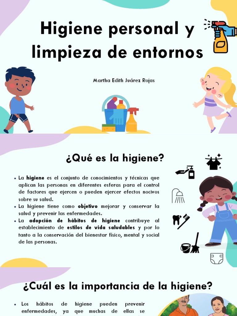 Higiene Personal Limpieza de Entornos | PDF | Higiene | Residuos